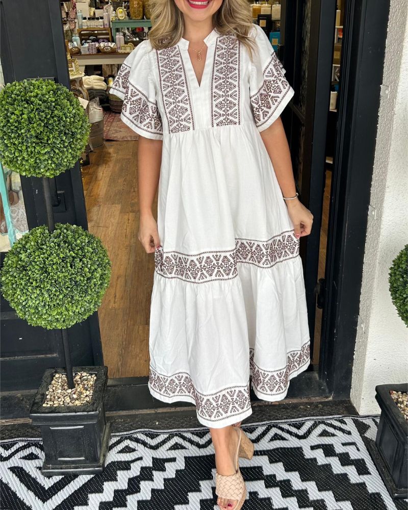 SIARI - Boho Maxi Dress – BOMIA